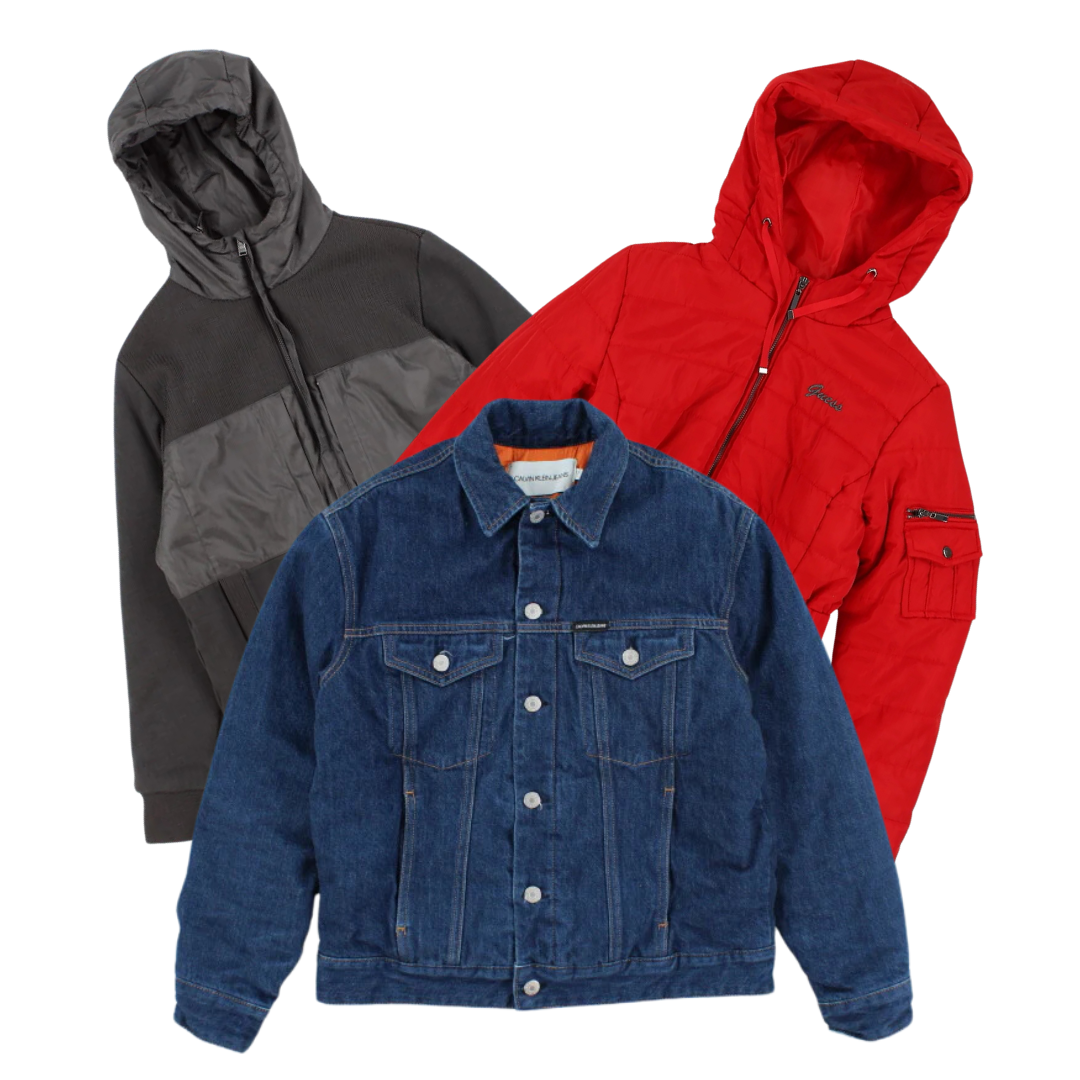 Hugo Boss/Calvin Klein/Guess Jackets | Vintage Wholesale Supply