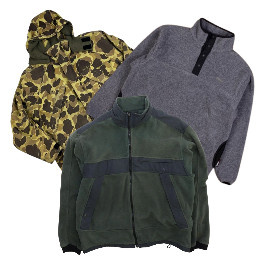 Cabelas Fleece/Jacket Mix | Vintage Wholesale Supply