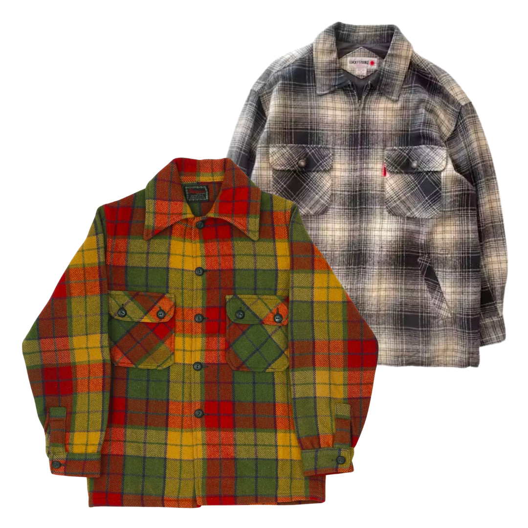 Flannel Jackets | Vintage Wholesale Supply
