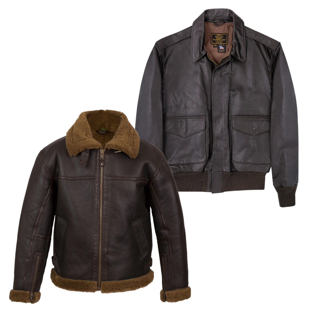 Genuine Leather Flying Jackets | Vintage Wholesale Supply