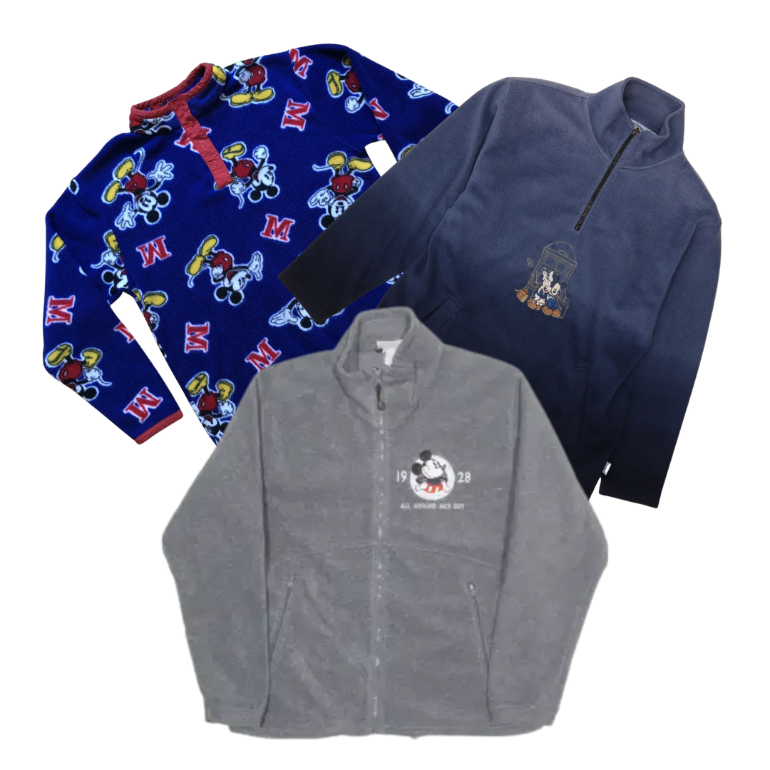 Mickey Mouse Fleeces | Vintage Wholesale Supply